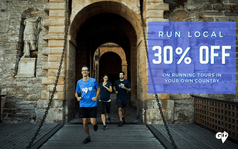 RUN LOCAL: 30% DISCOUNT DURING JULY AND AUGUST - GO! RUNNING TOURS
